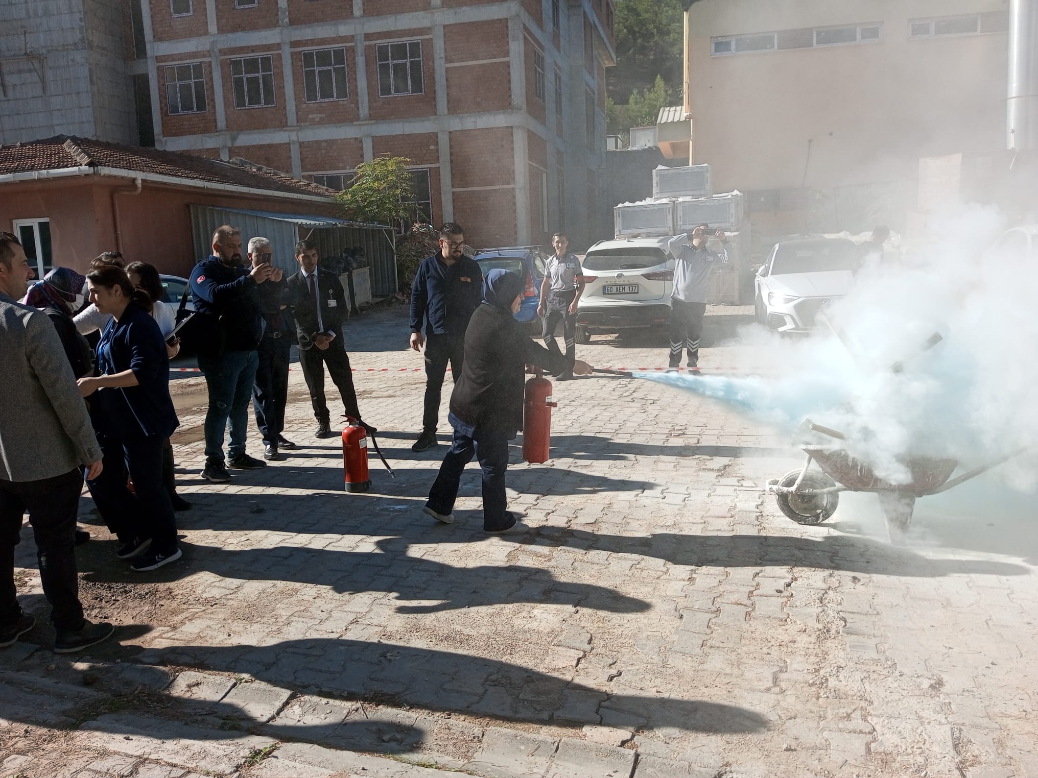 Yangın ve Teorik Uygulama Eğitimi – Tokat Gaziosmanpaşa University Hospital