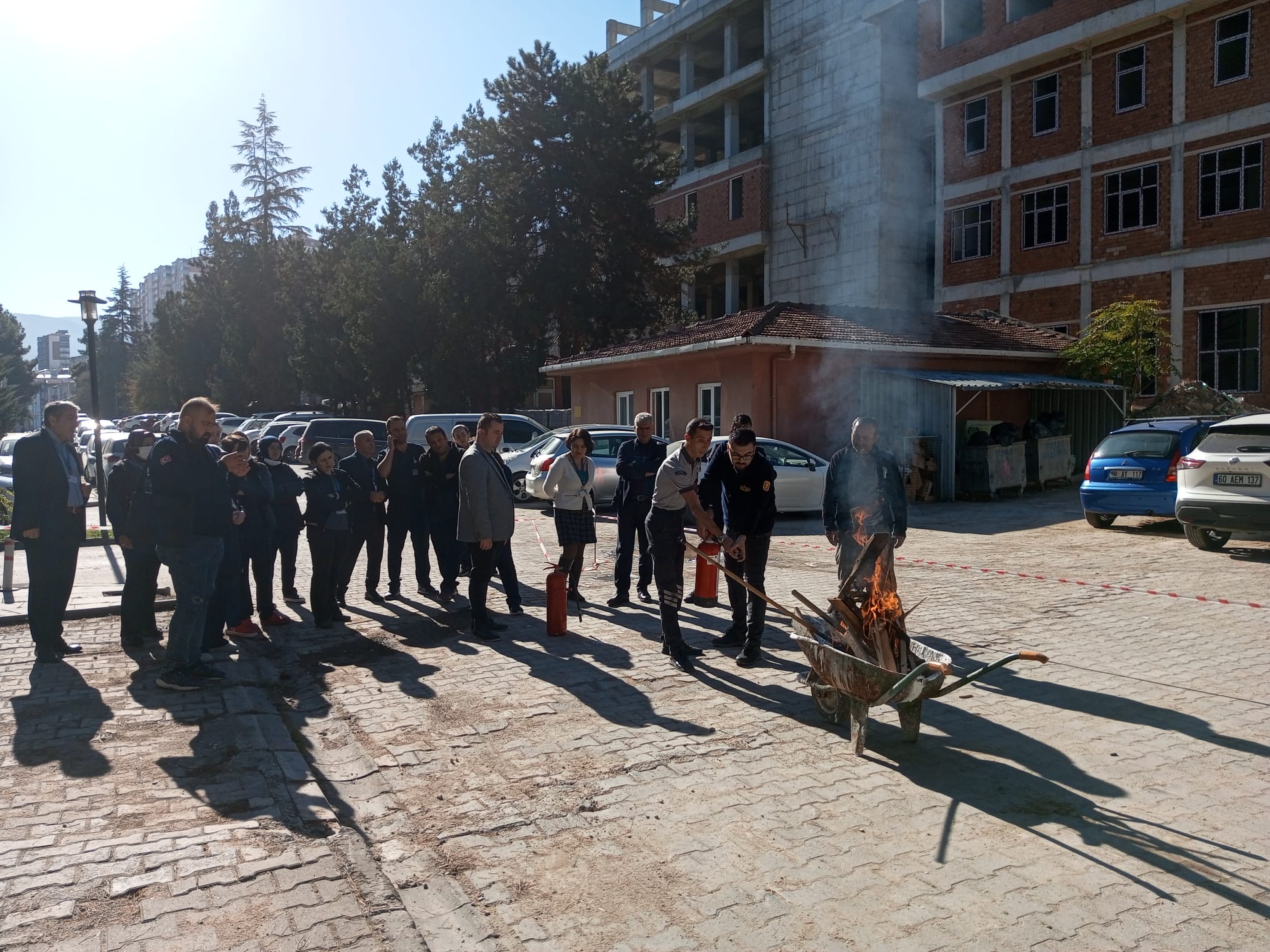 Yangın ve Teorik Uygulama Eğitimi – Tokat Gaziosmanpaşa University Hospital